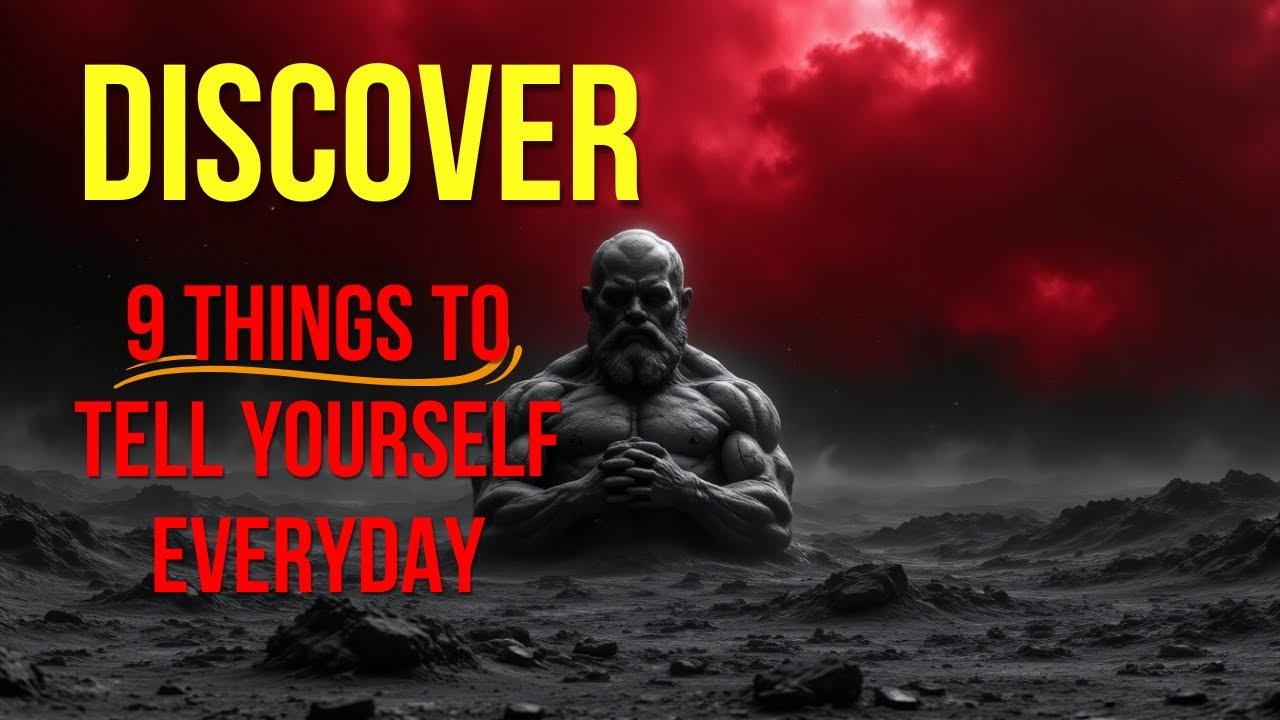 9 Things To Tell Yourself Everyday | The Stoicism Voice - YouTube