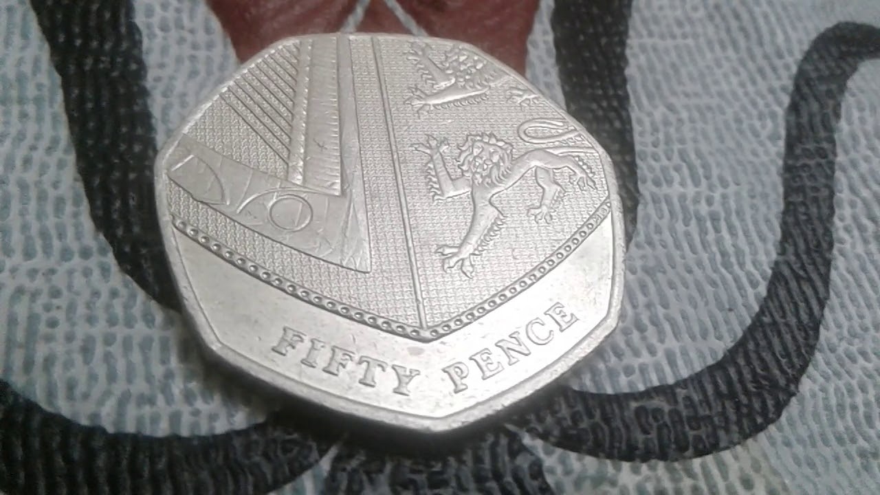RARE COIN ERROR U.K 50 PENCE ELIZABETH II 2015 COIN WORTH VALUE - YouTube