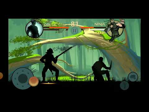 shadow fight 2 yer altı bosu yanardağ ile mücadele
