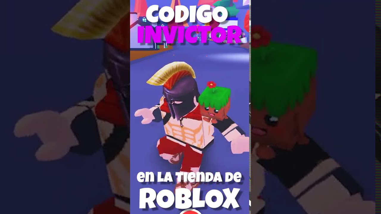 CÓDIGO INVICTOR EN LA TIENDA DE ROBLOX 🥰 #shorts - YouTube