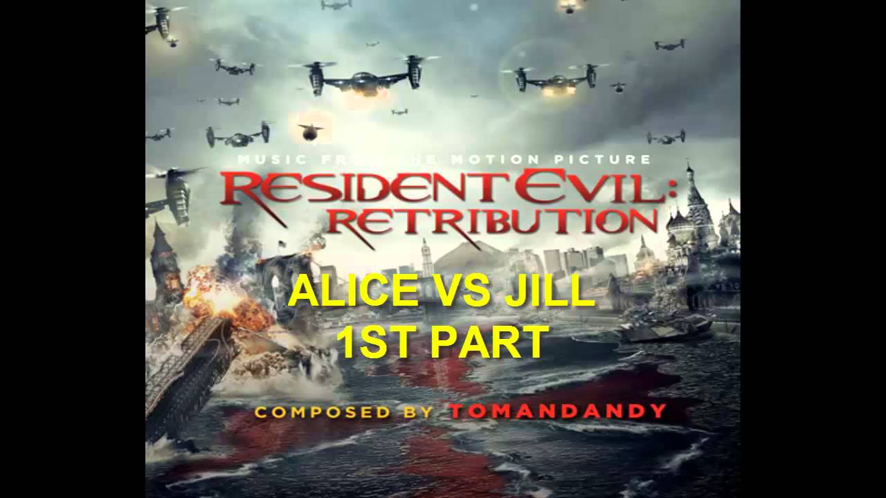 Resident Evil Retribution Soundtrack - Alice VS Jill 1st Part - YouTube