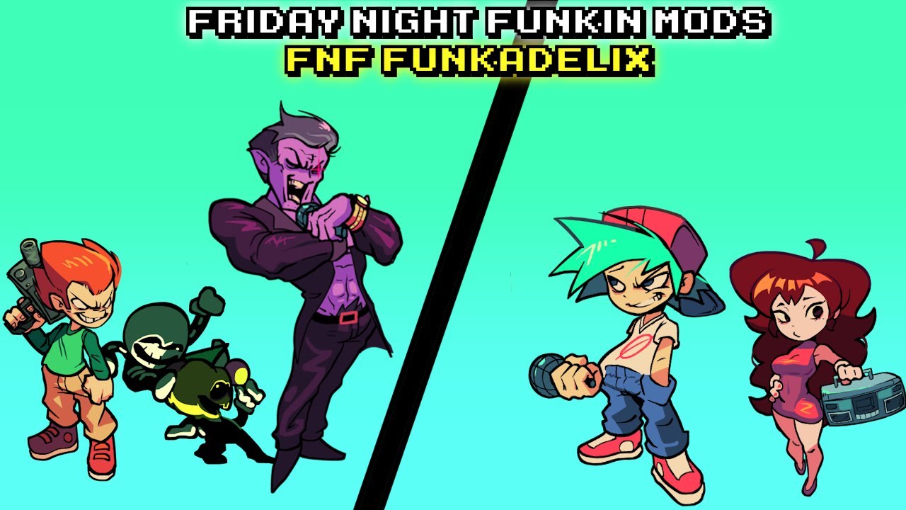 Friday Night Funkin' Mods FNF FUNKADELIX (FNF Lyrics) #44 - YouTube