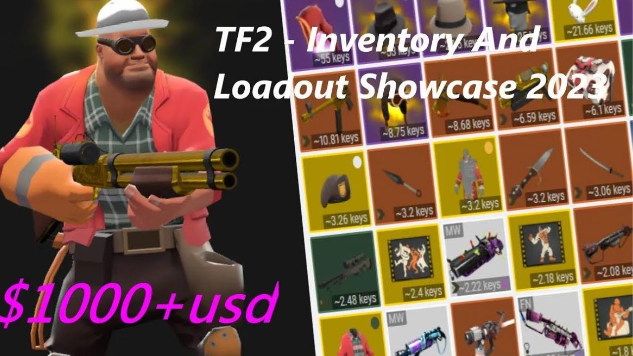 TF2 Inventory And Loadout Showcase 2023 1000 USD YouTube tf2-inventory-and-loadout-showcase-2023-1000-usd-youtube
