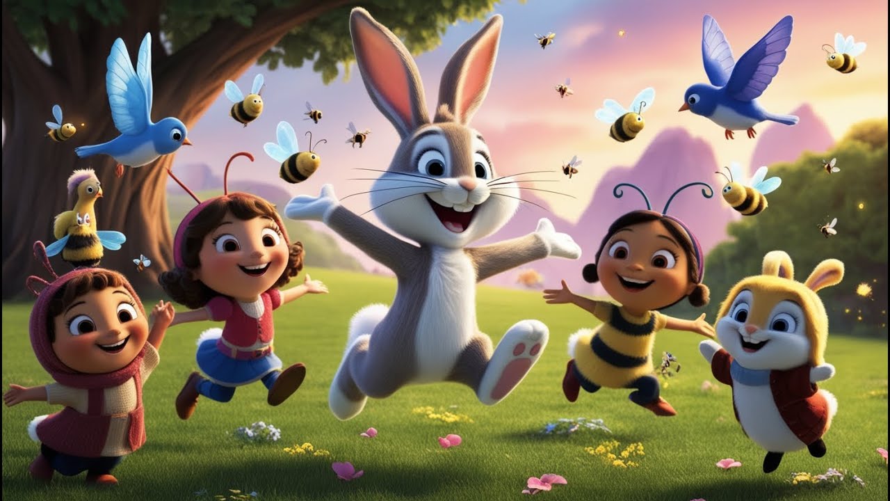 Jump, jump, like jumping beans, Shake, shake, we’re dancing machines ...