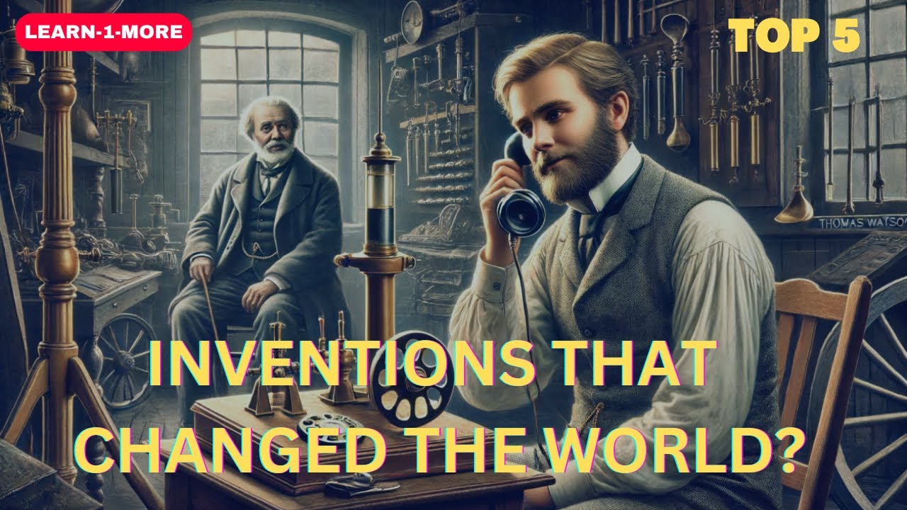 TOP 5 INFLUENTIAL INVENTIONS THAT CHANGED THE WORLD! - YouTube