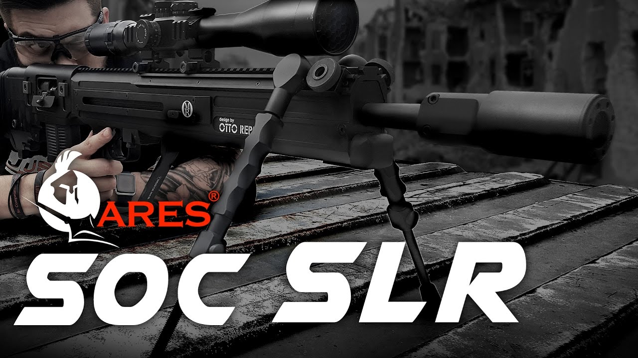 Sneak Preview: Ares SOC SLR Sniper Rifle - RedWolf Airsoft RWTV - YouTube