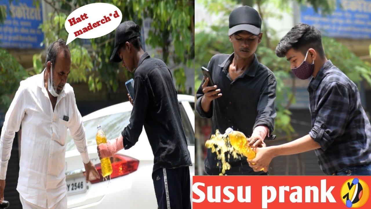 Toilet Prank Susu Prank 💦 With Public In India By Frk Team Youtube