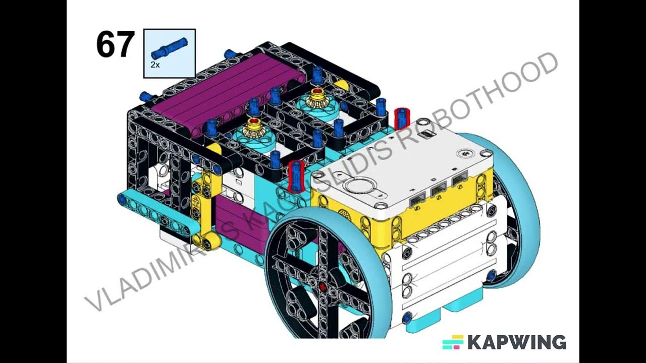 First LEGO League FLL Masterpiece advanced driving base robot - YouTube