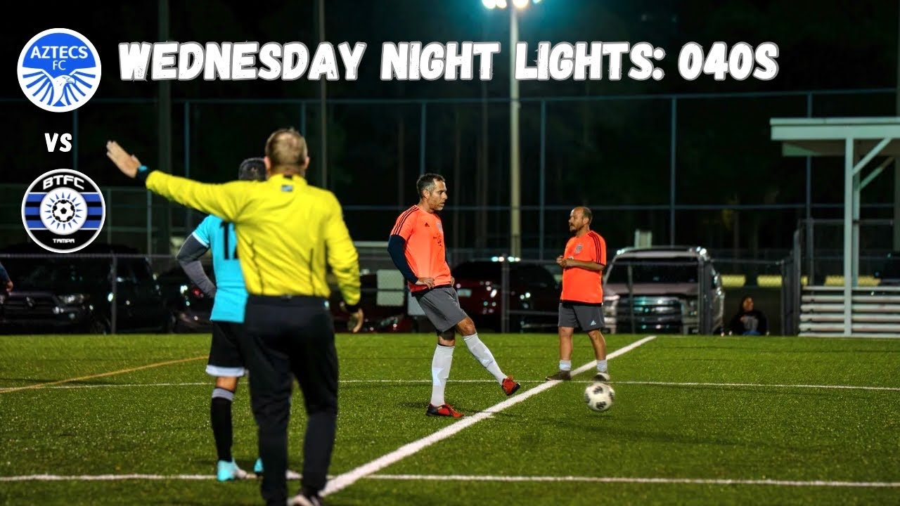WEDNESDAY NIGHT LIGHTS: O40s Edition | SPFC Aztecs vs Brandon Town FC ...