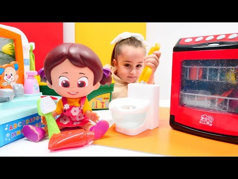 Çocuk oyunları! Nazlı, Niloya'ya su tasarrufunu öğretiyor! Eğitici video!