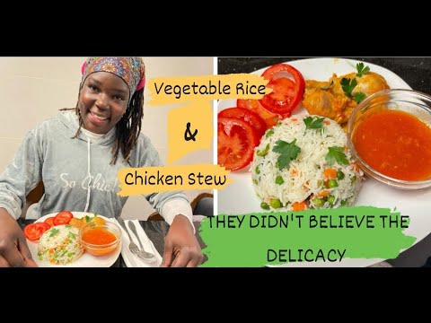 VEGETABLE RICE & CHICKEN STEW FOR MY KENYAN BUDDIES|THEY DIDN'T BELIEVE ...
