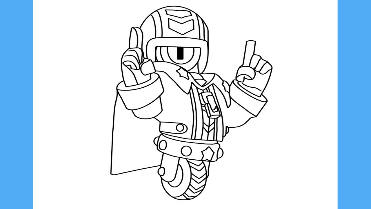 HOW TO DRAW STU FROM BRAWL STARS - YouTube