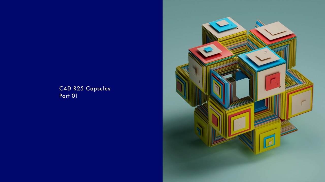 C4D R25 Capsules Part 01 - YouTube
