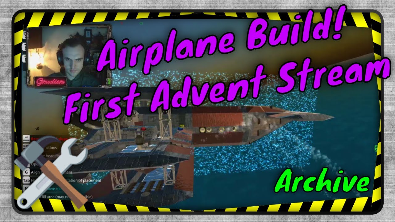 From the Depths - Building Airplanes! LIVE BUILDING SESSION - YouTube