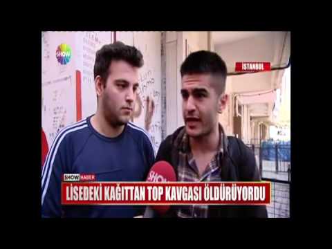 Lisedeki kağıttan top kavgası öldürüyordu