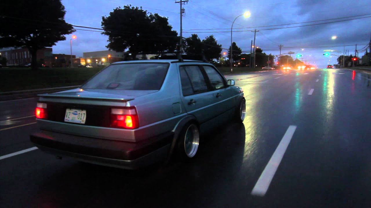 DeBoer's Mint Green Mk2 VR6 Jetta - YouTube