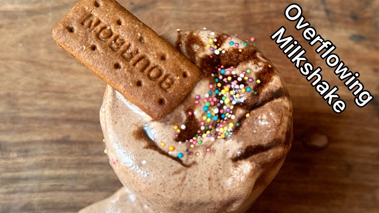Overflowing Milkshake Recipe | Chocolate Milkshake Recipe | Anjum’s ...