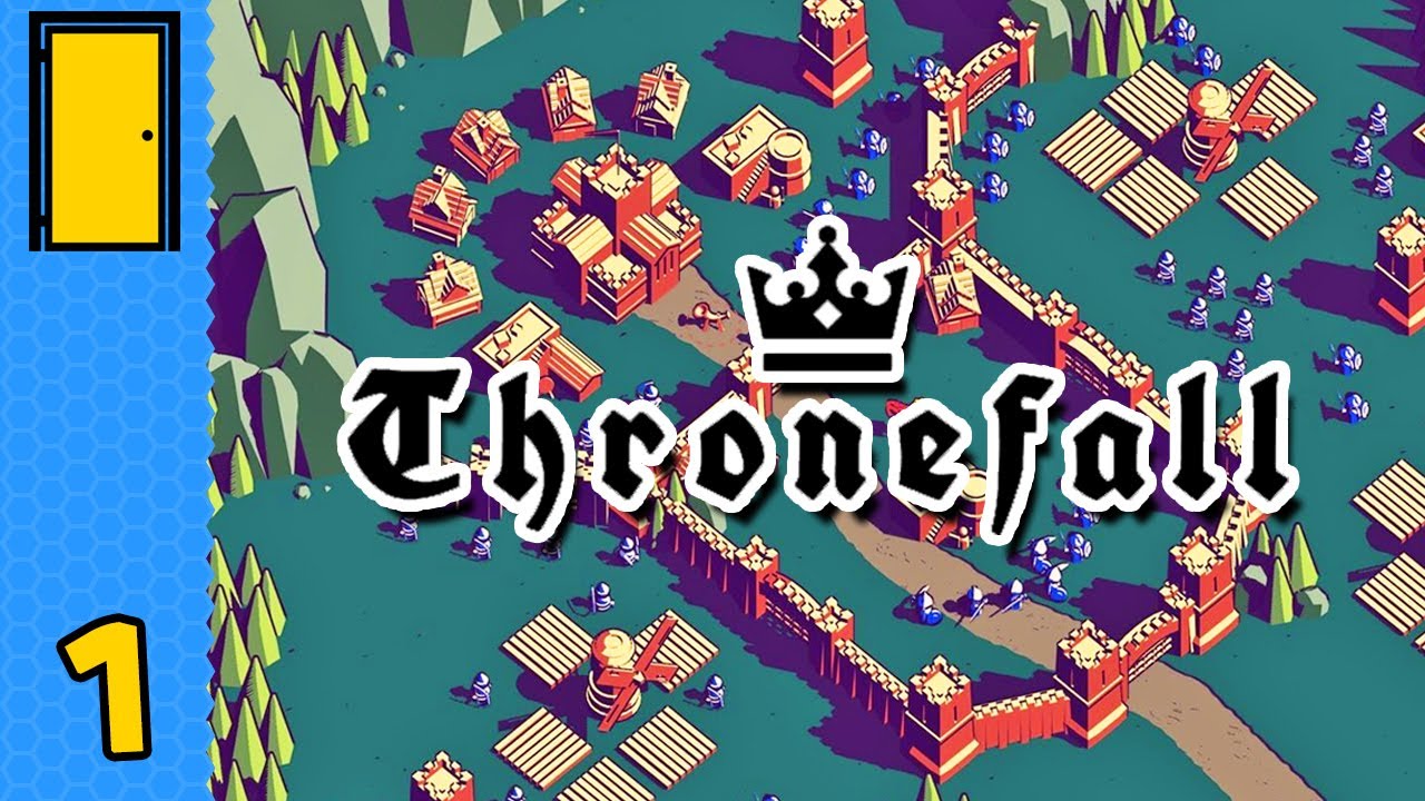 A Very Stabby King | Thronefall - Part 1 (Kingdom Builder Defence Game - Demo) - YouTube
