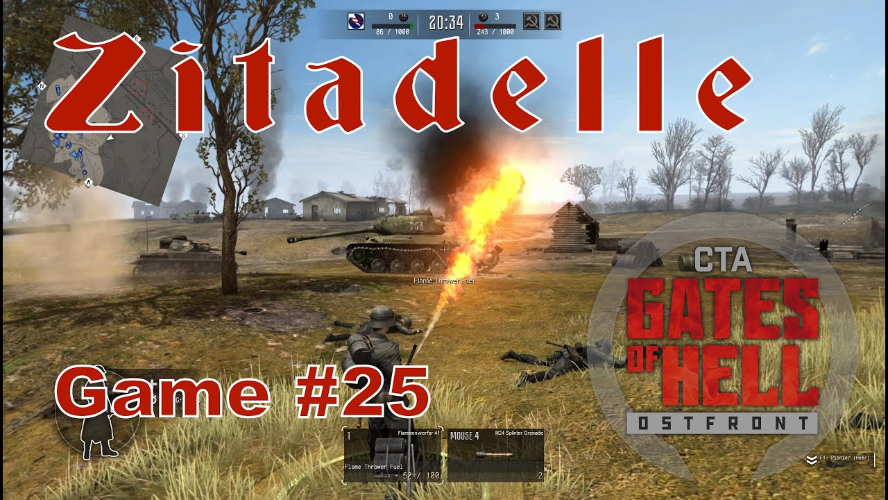 Operation Zitadelle - German Conquest Game #25 - YouTube