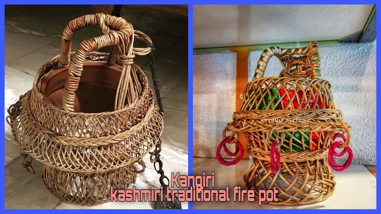 Kashmiri Kangri | kangeer | kangdi | Traditional Firepot of kashmir ...