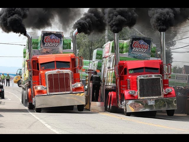 Drag Racing Semi Trucks