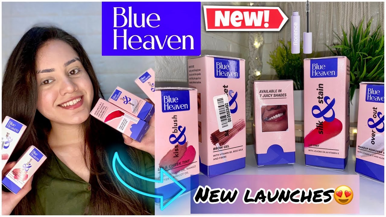 Blue heaven newly launched makeup review/ Just under 500₹ I am ...