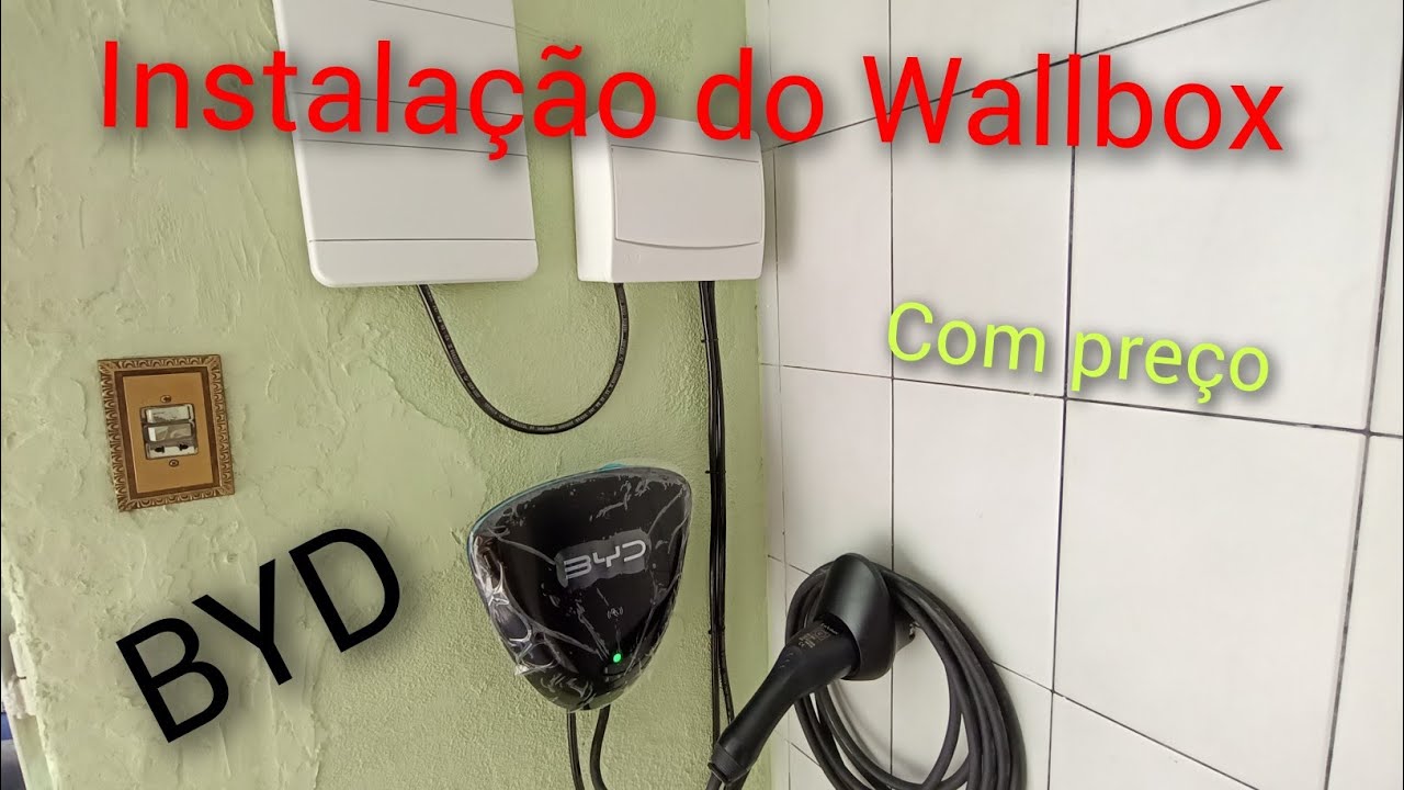 Instalação do WallBox BYD (com preço)#byd #wallbox #dolphin - YouTube