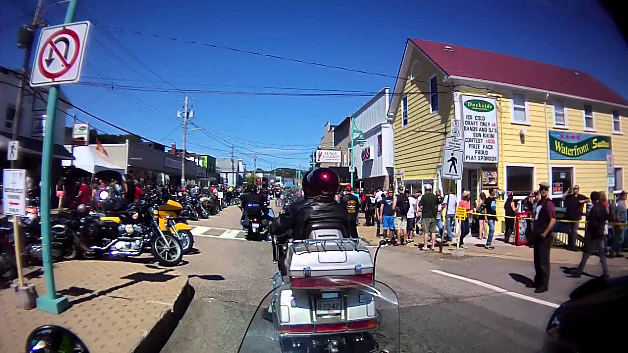 Wharf rat rally 2015 - Saturday 1pm drive through - YouTube