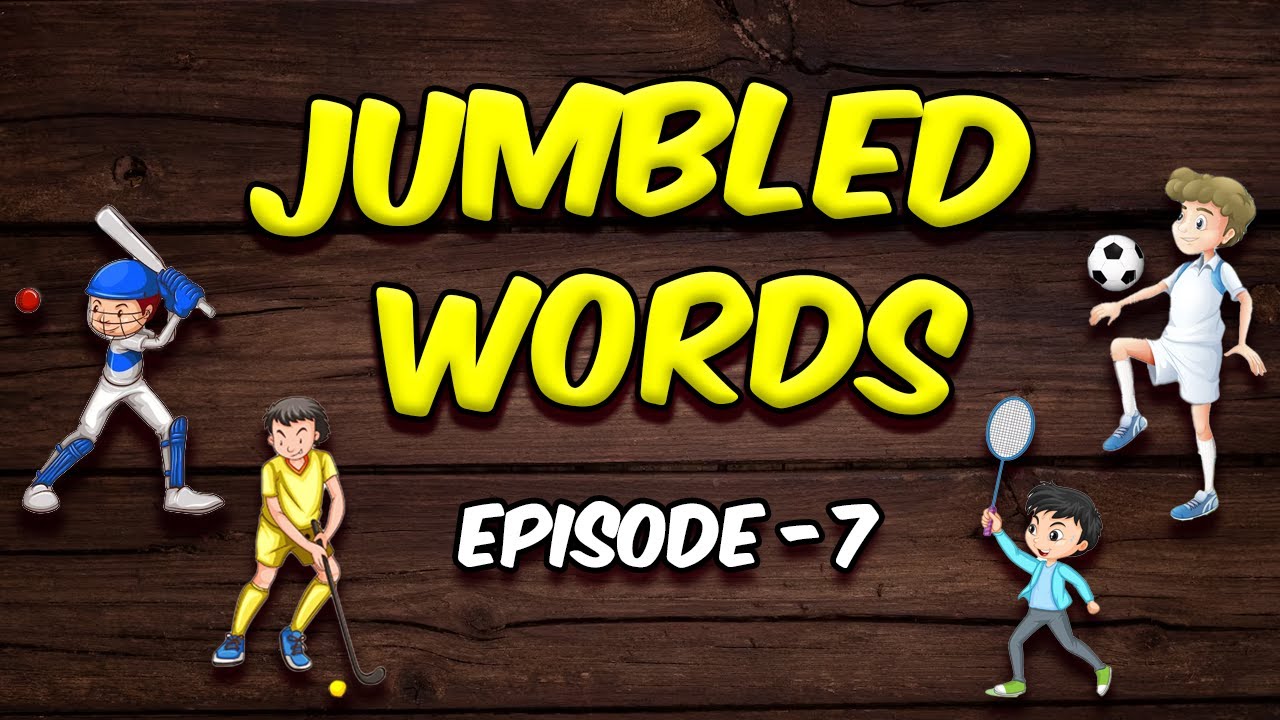 Jumbled Words | Episode-7 | Kids Game | Brain-Twisters For Kids ...