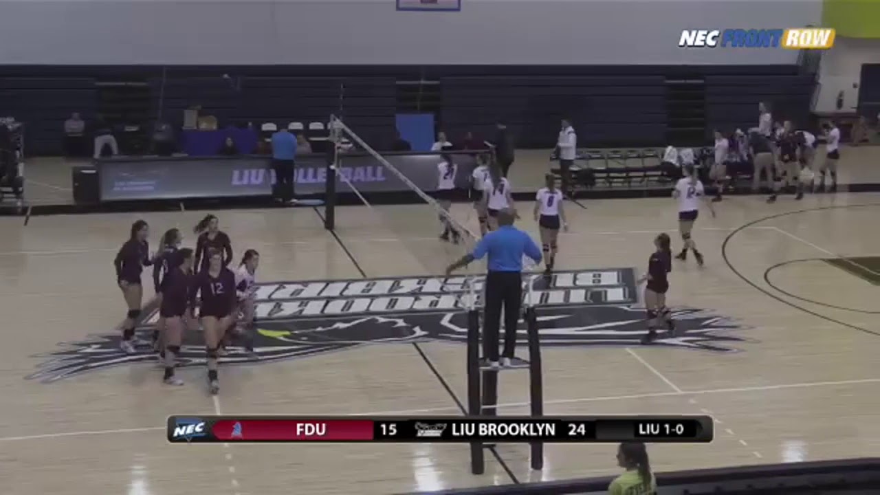 LIU Brooklyn vs FDU, Women's Volleyball Highlights - YouTube