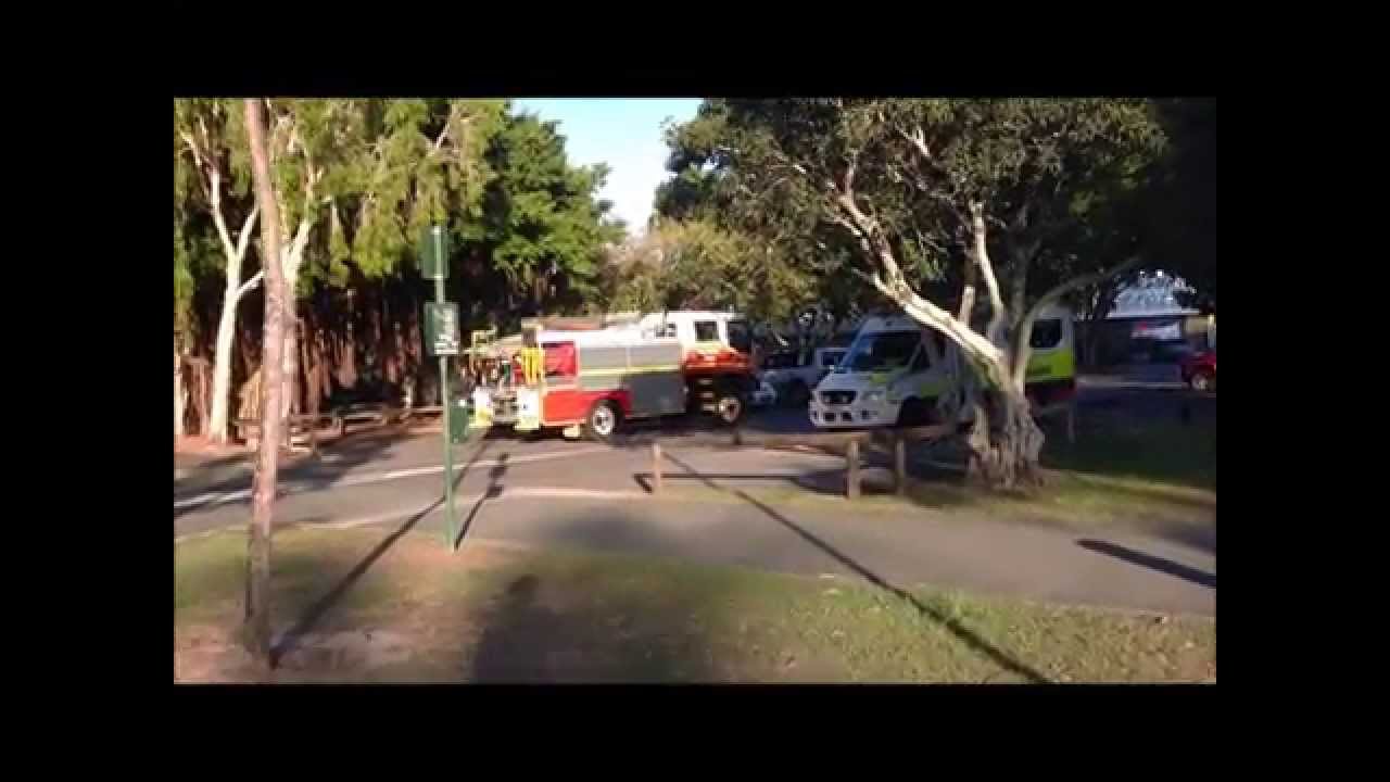 Onscene - Queensland Fire & Rescue - Reported Structure Fire - YouTube