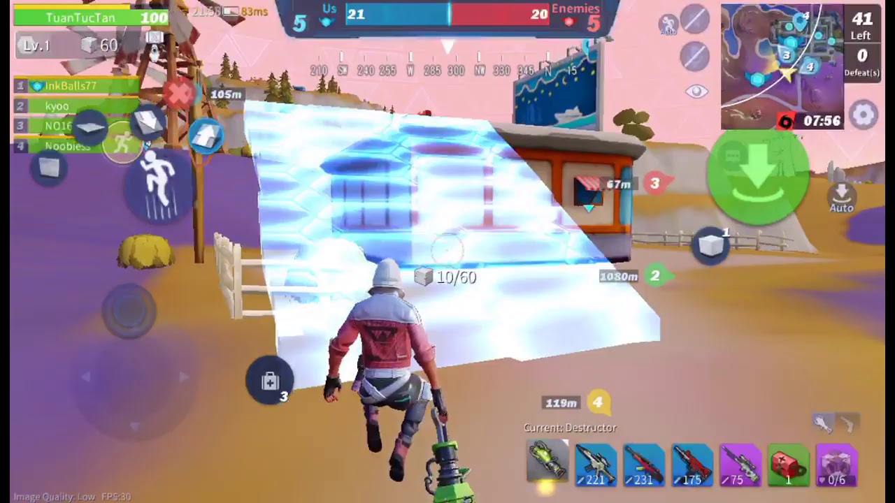 Creative Destruction mobile live #1 | best player on mobile. - YouTube