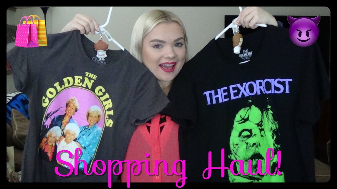 Hot Topic Shopping Haul! - YouTube