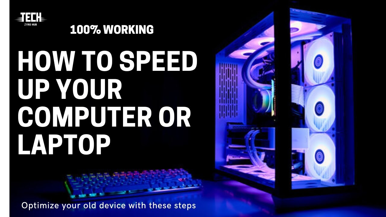 ⚡💻 How to Speed Up and Fix Lag on Your Computer in 3 Steps - YouTube