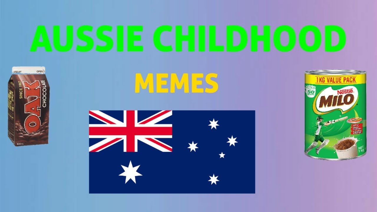 AUSSIE CHILDHOOD MEMES - YouTube