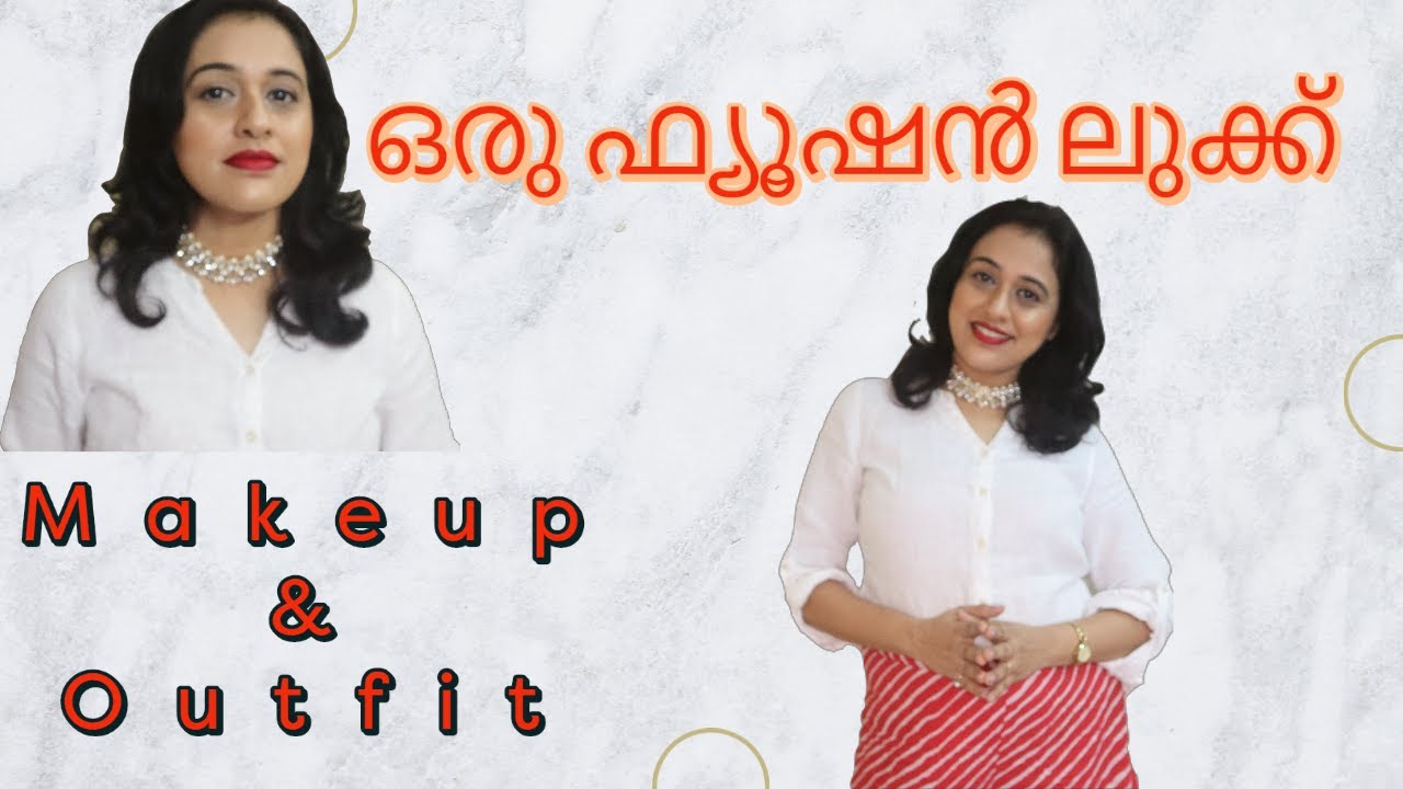 Indo Western Makeup Look | Makeup and Outfit | Malayali YouTuber - YouTube