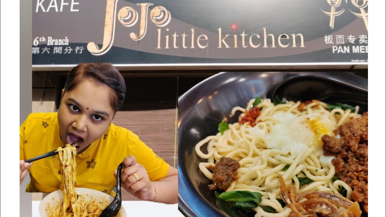 Spicy Pan mee 🥵 ️‍🔥at JoJo Little Kitchen 😋 ️☺️ - YouTube