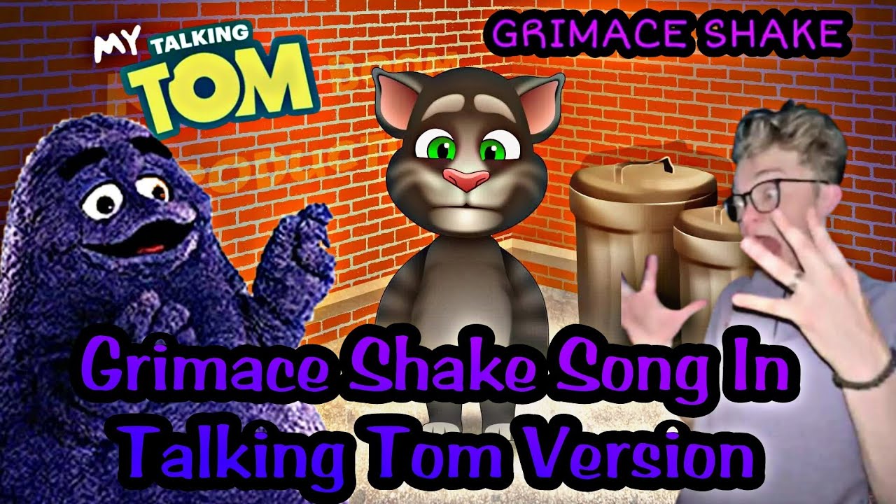 Grimace Shake Song In Talking Tom Version 🫨 CG5 Grimace Shake | Tom The ...
