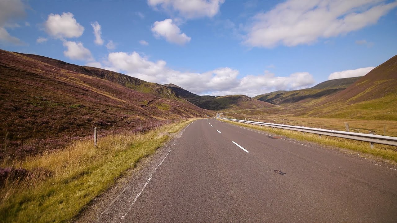 The Cairnwell Pass - UK’s Highest in UK's biggest National Park ...