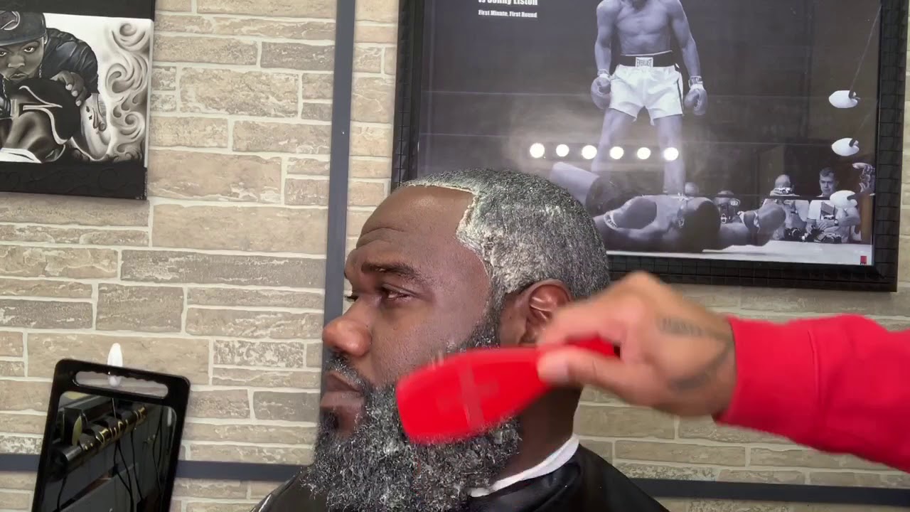 How to apply men’s hair color - YouTube