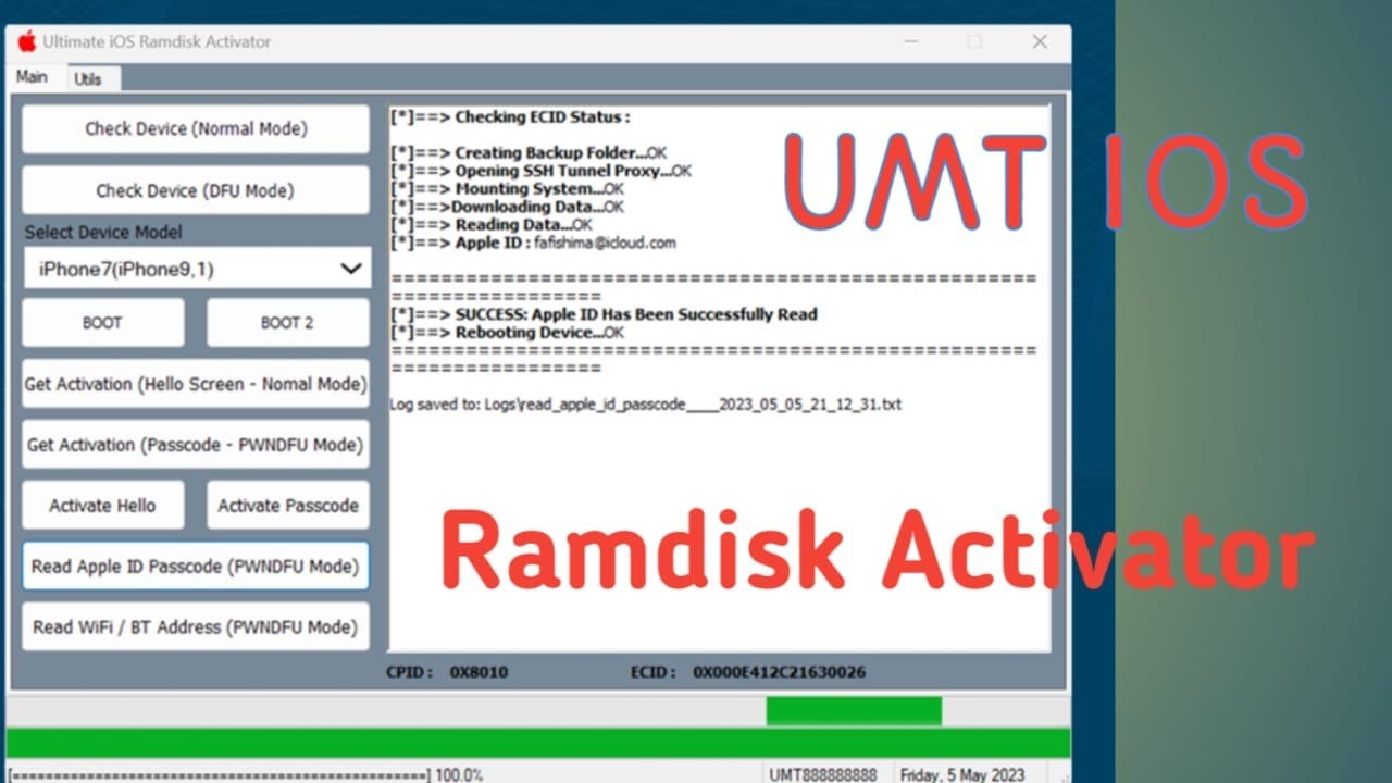 Ultimate IOS Ramdisk Activator Update Released - YouTube