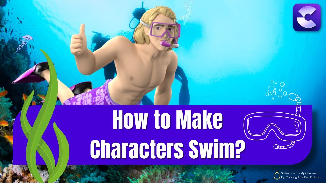 Easy Character Swimming Animation in CreateStudio 3! - YouTube