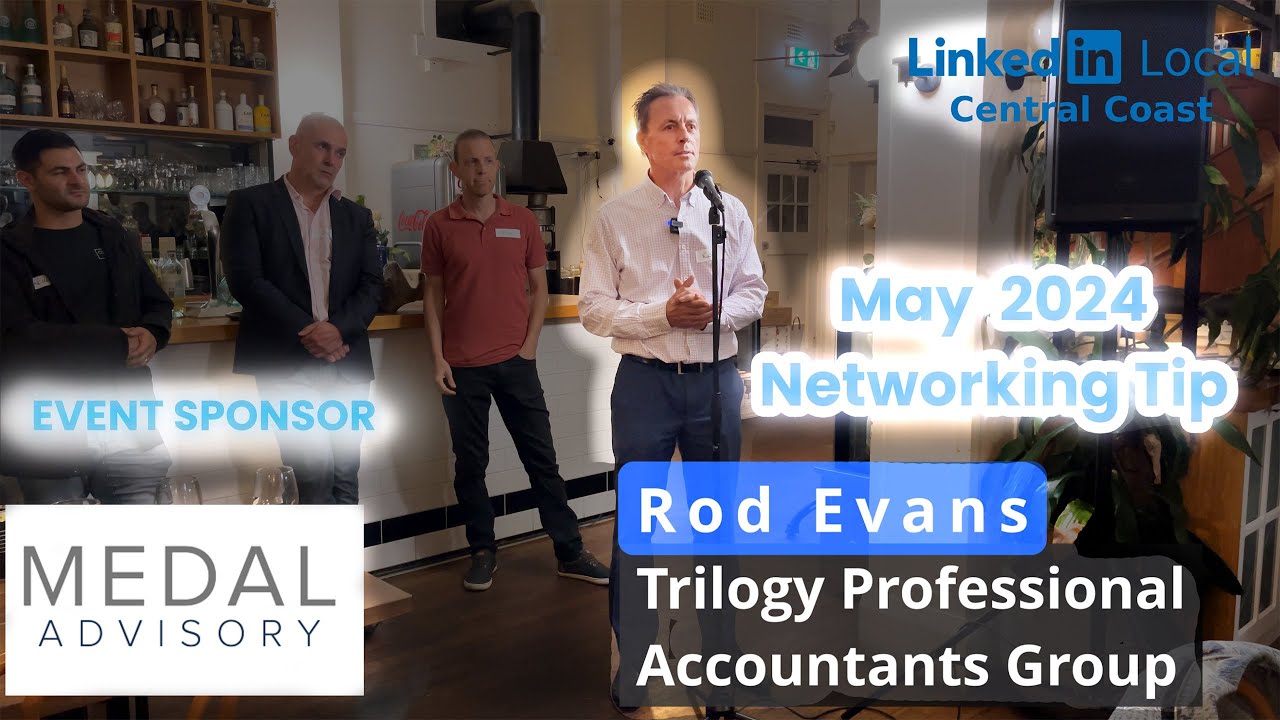 Rod Evans - Networking Tip - Be Curious & Don't Get Old - YouTube