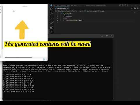 demo - differential prompting - YouTube