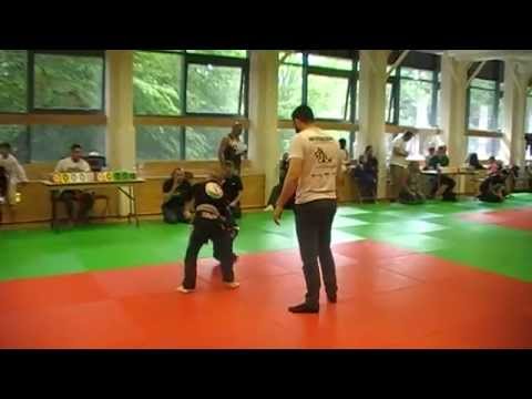 Zack Buckland Smith (PB) vs Jayden Grey (CRA) Welsh BJJ Kids League 07 ...