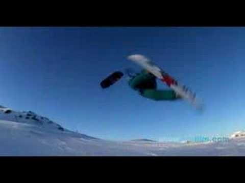 Snowkitefilm.com - Kiteloop double S-bend