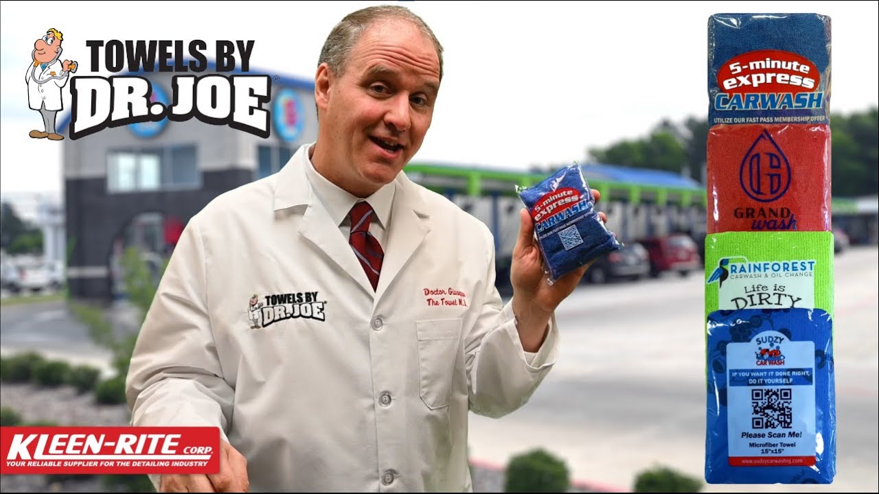 Custom Towel Packaging by Doctor Joe | Kleen-Rite - YouTube