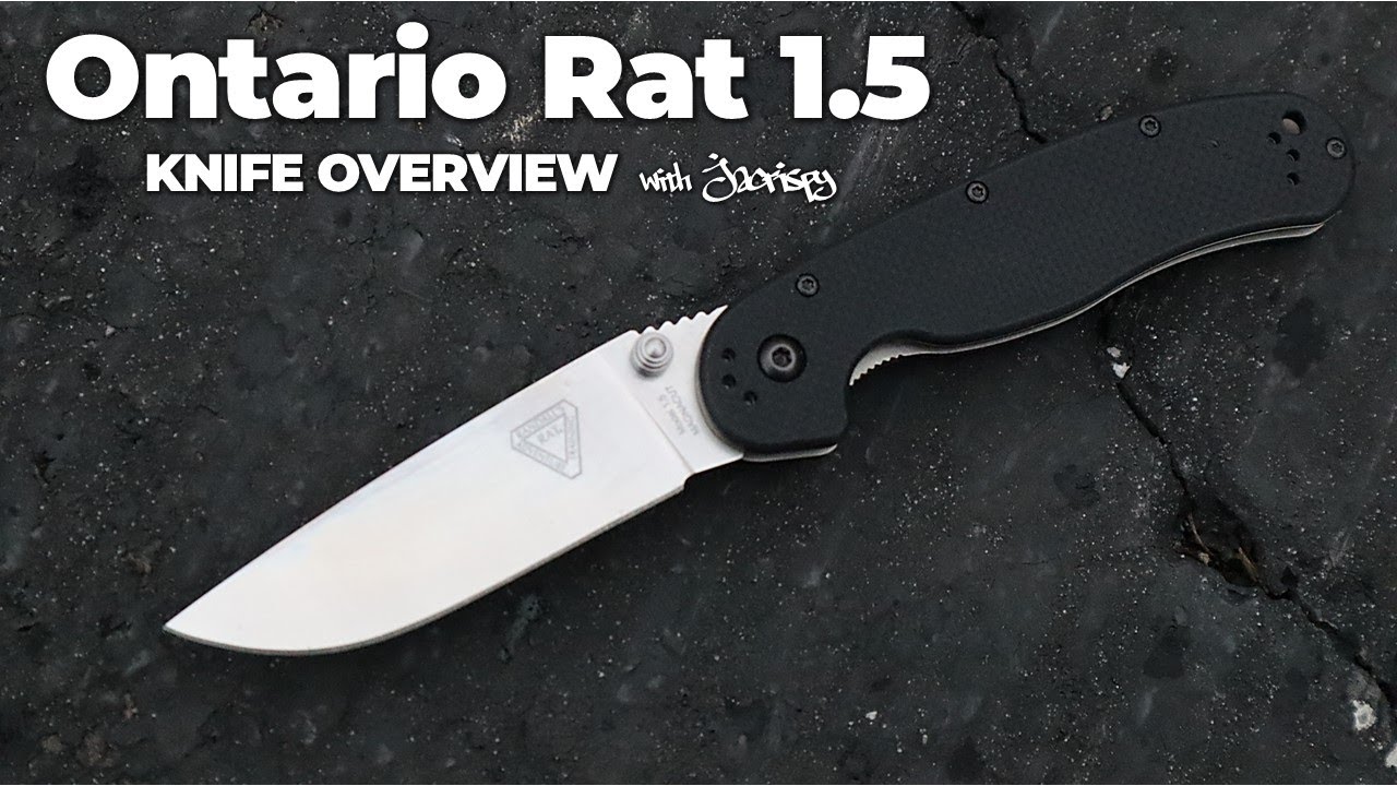Ontario Rat 1.5 Folding Knife | 5-Minute Overview | Atlantic Knife ...