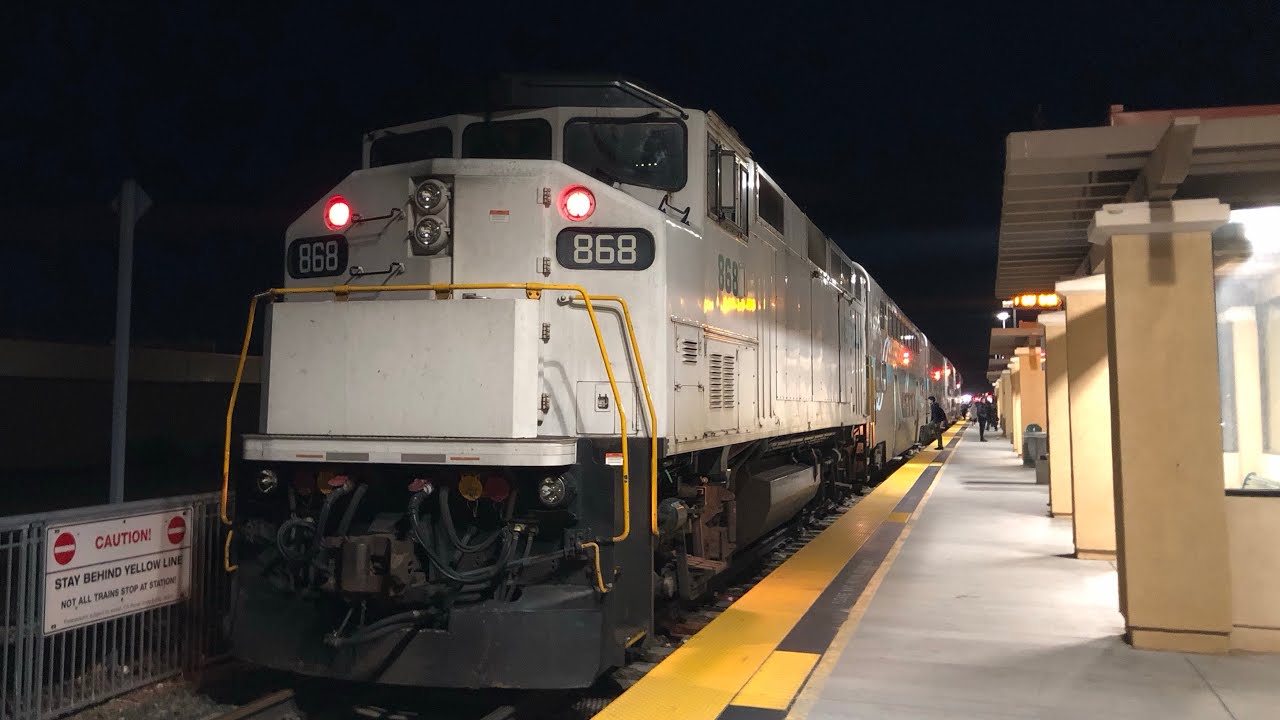 Metrolink Antelope Valley Line Commuter Rush! (2/9/23) - YouTube