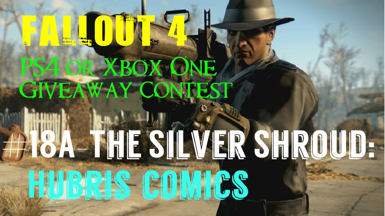 Fallout 4 - Part 18A - The Silver Shroud: Hubris Comics - Gameplay ...